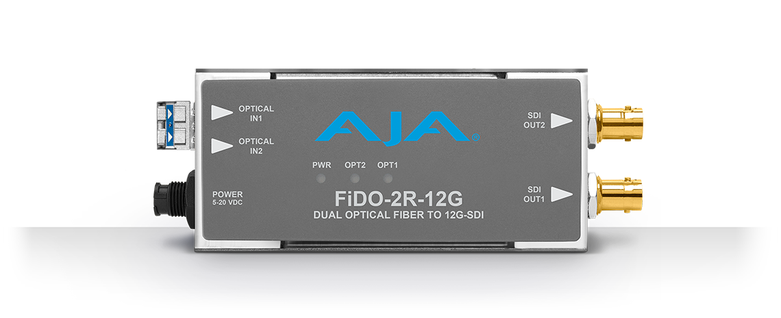 AJA Mini-Converters FiDO LC Single Mode 12G Converters – DIT Tools