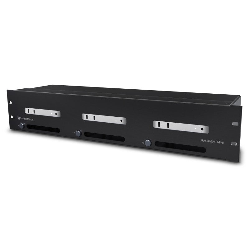 Sonnet RackMac mini (2024+) - 2U Rackmount for 3 Mac minis – DIT Tools